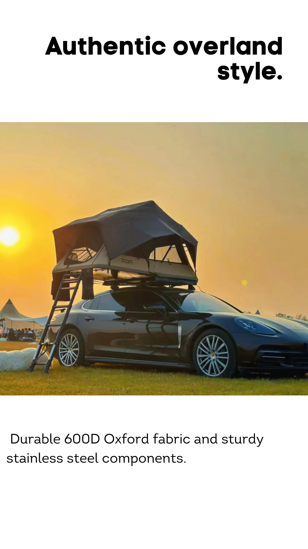 ADA Overland Ultra Light Rooftop Tent 125 FREE 2 units Pillow | Shopee ...
