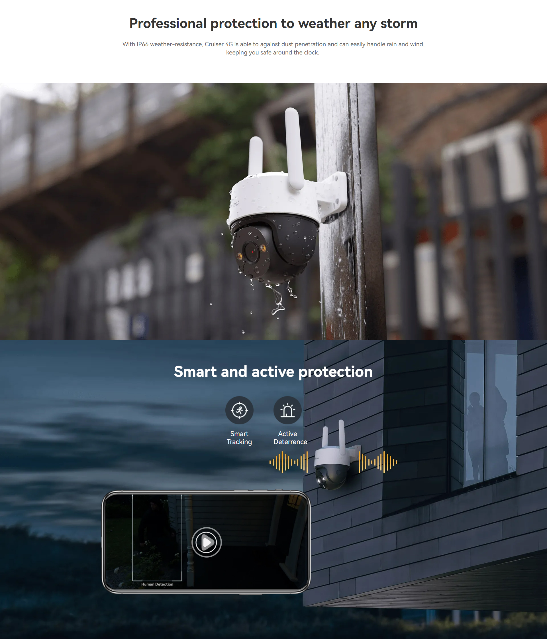 IMOU Cruiser 4G 2MP 1080P PTZ LTE 4G Security camera wireless ...
