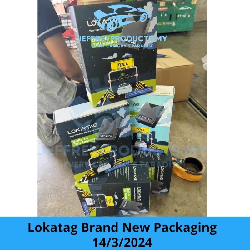 Lokatag Built-in Toll Reader With Balance Credit Reader ( Universal ...