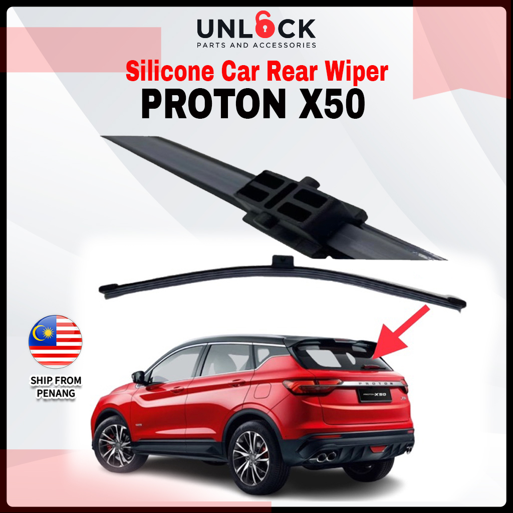 Proton X50 Silicon Rear Wiper Blade l Wiper Cermin Belakang l New ...