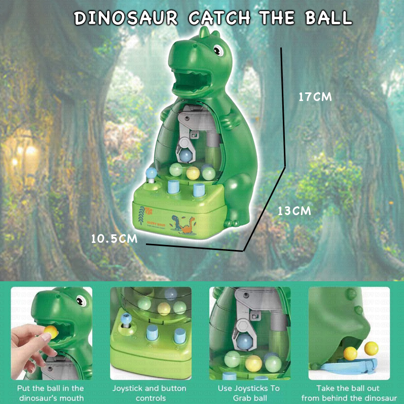 Bear Basketball Duck Football Dinosaur Catch The Ball Claw Machine ...