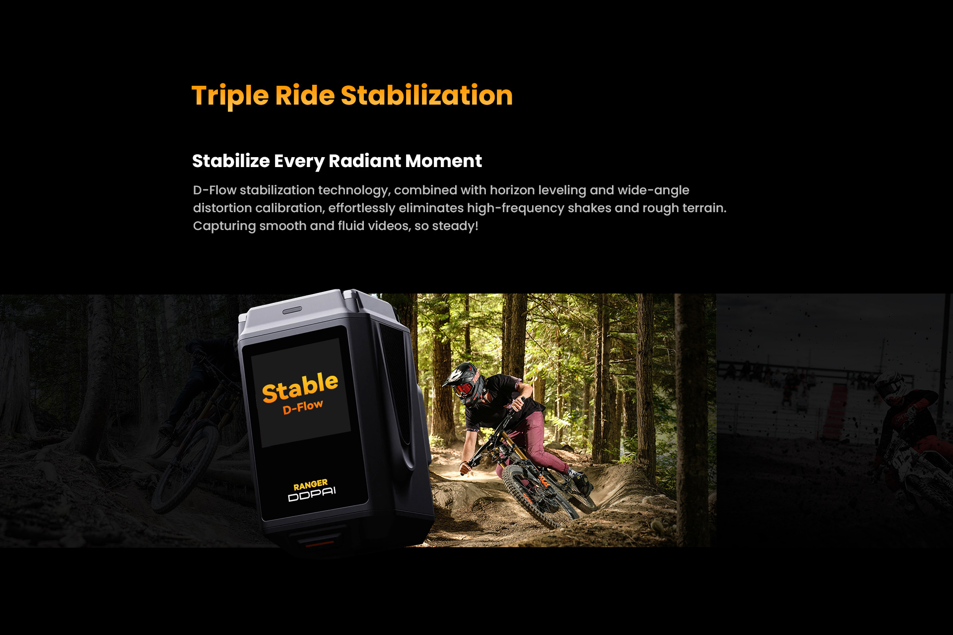 (NEW) DDPAI RANGER Riding Camera, 4K HD riding camera, action camera ...