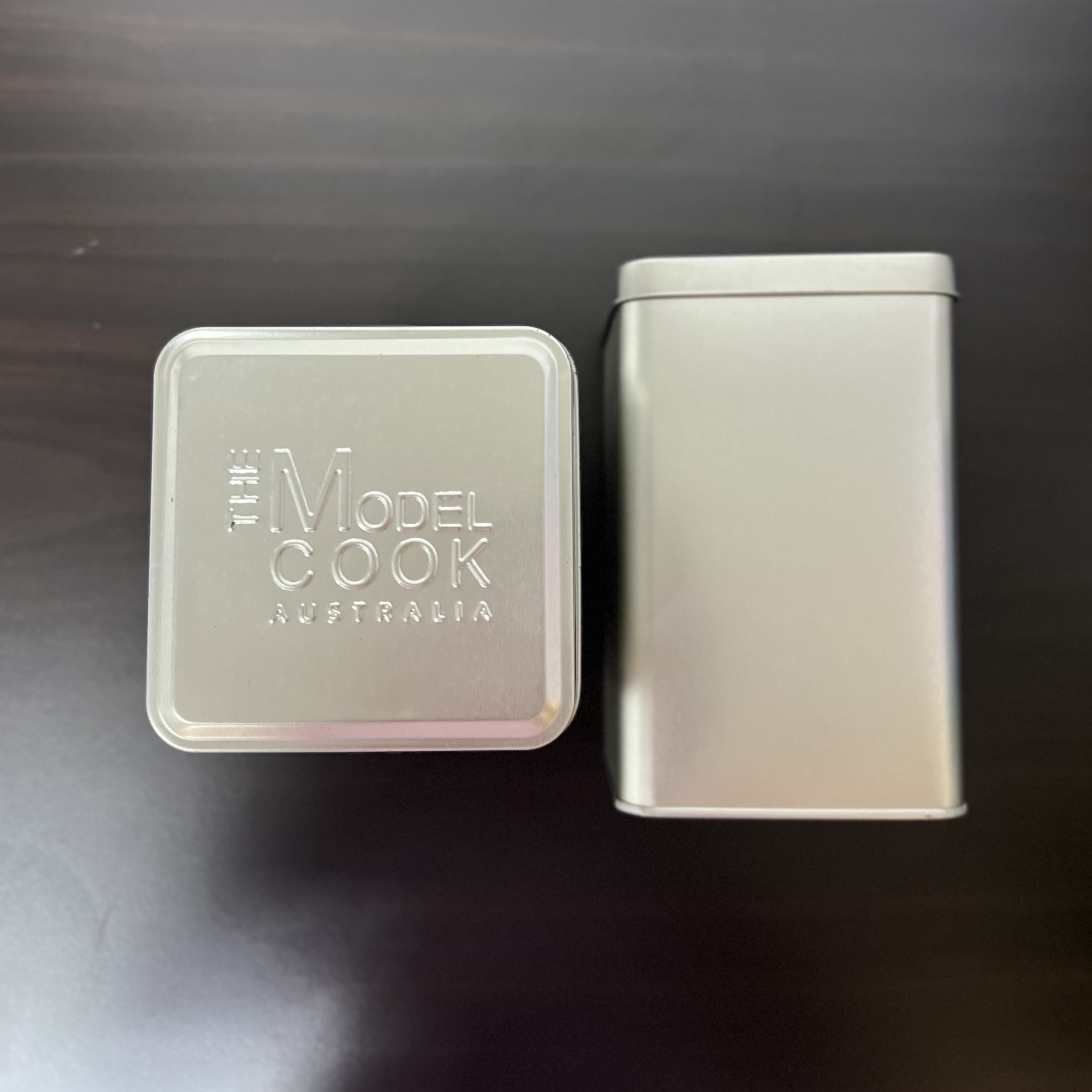 Square Metal Can Packaging Storage Box Case Small Tin, Tea Can ...