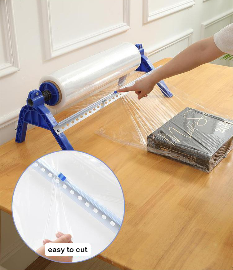 Q Moon Stretch Film Wrapping Dispenser 50cm Stretch Film Wrapping Shelf ...