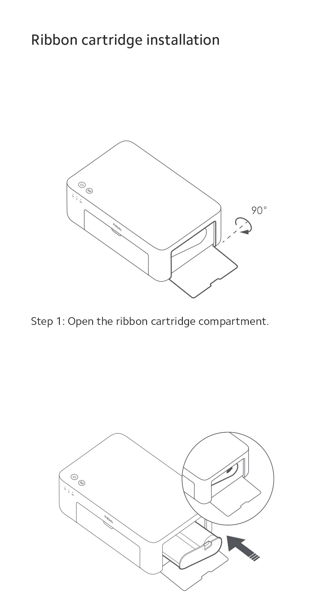 Xiaomi Instant Photo Paper for Xiaomi Printer 1S 3-inch adhesive/6-inch ...