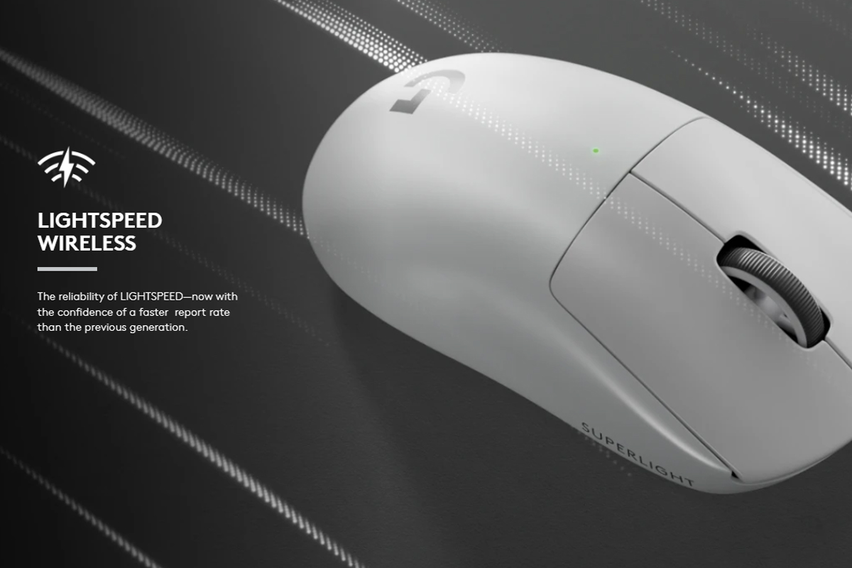 Logitech G PRO X Superlight / PRO X Superlight 2 LightSpeed Wireless ...