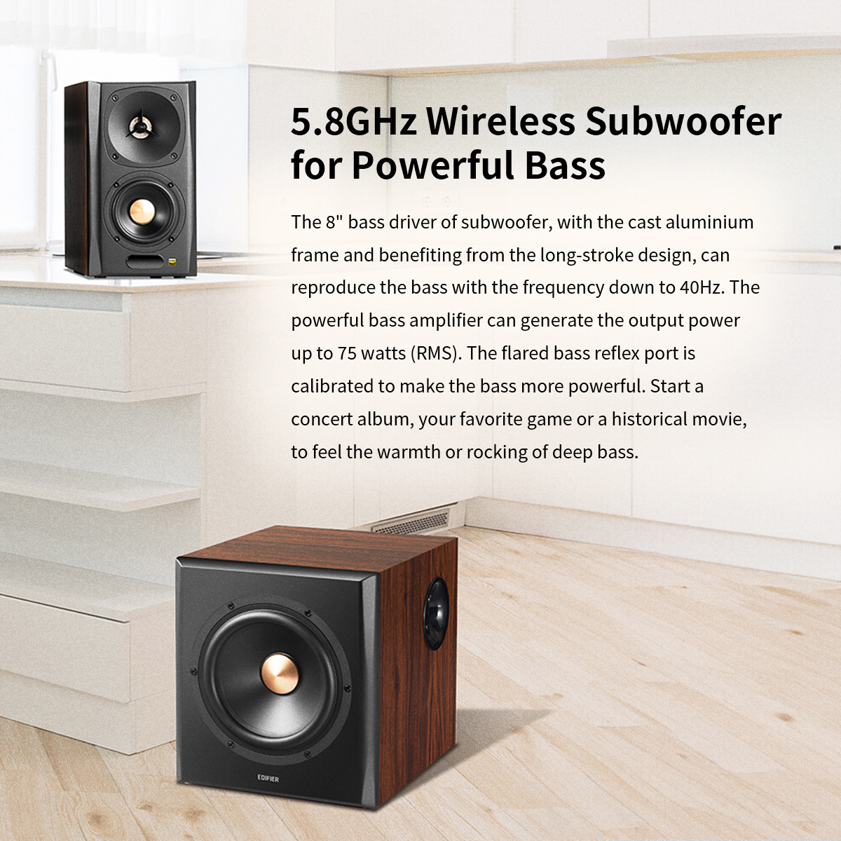 Edifier S360DB 2.1 Speaker - Bluetooth V5.1 | Hi-Res Audio | Wireless ...