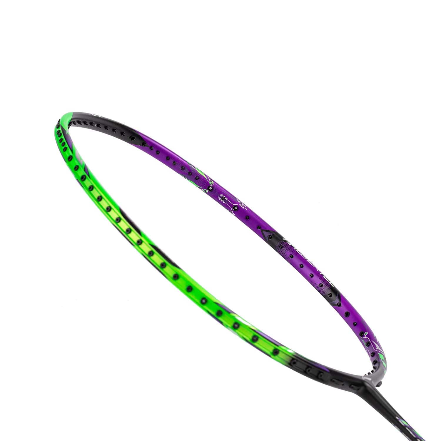[LABOROTORIES] Li-Ning Halbertec 9000 GREEN PURPLE Badminton Racket ...