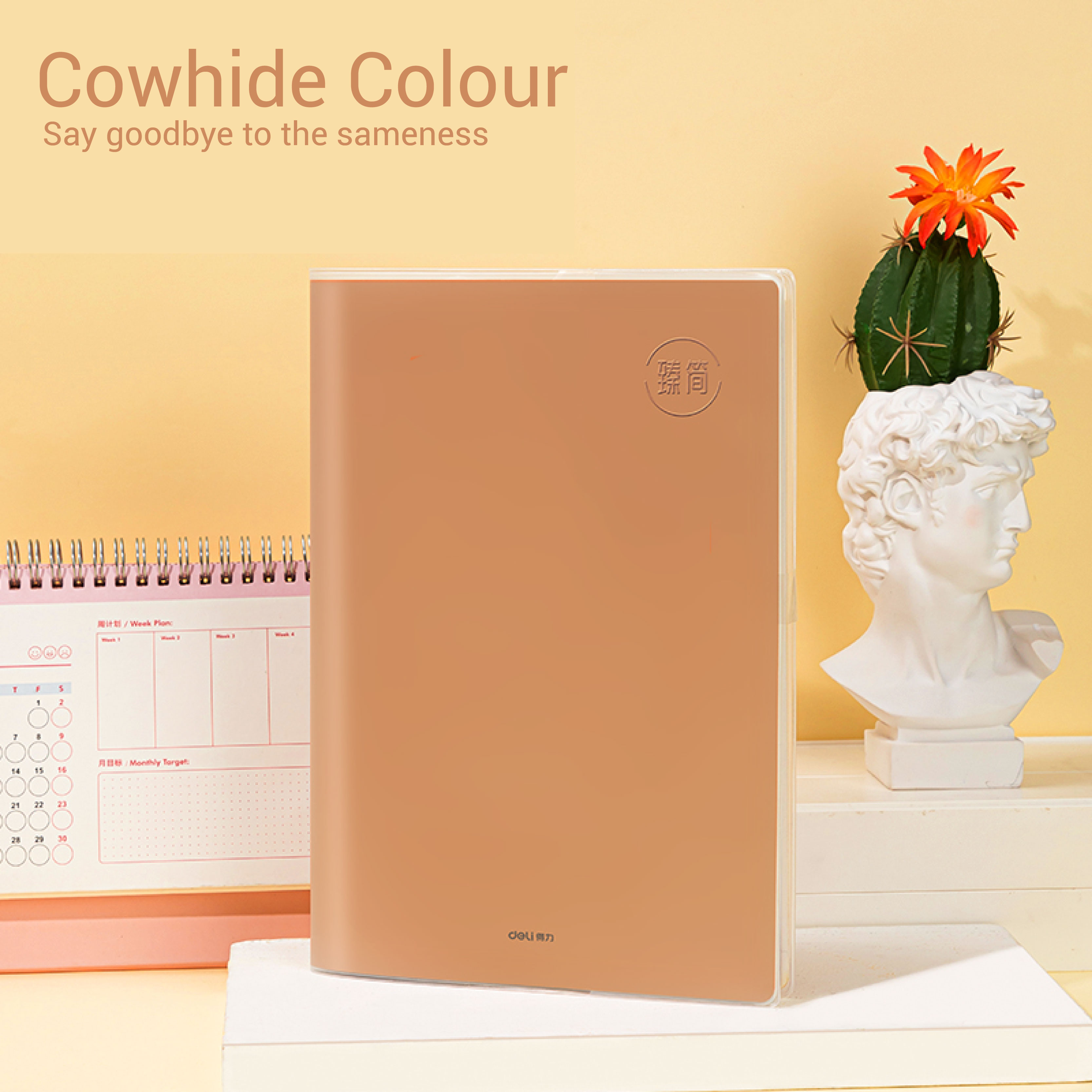 Deli Notebook with Waterproof EVA Soft Plastic Book Cover 16K/32K ...