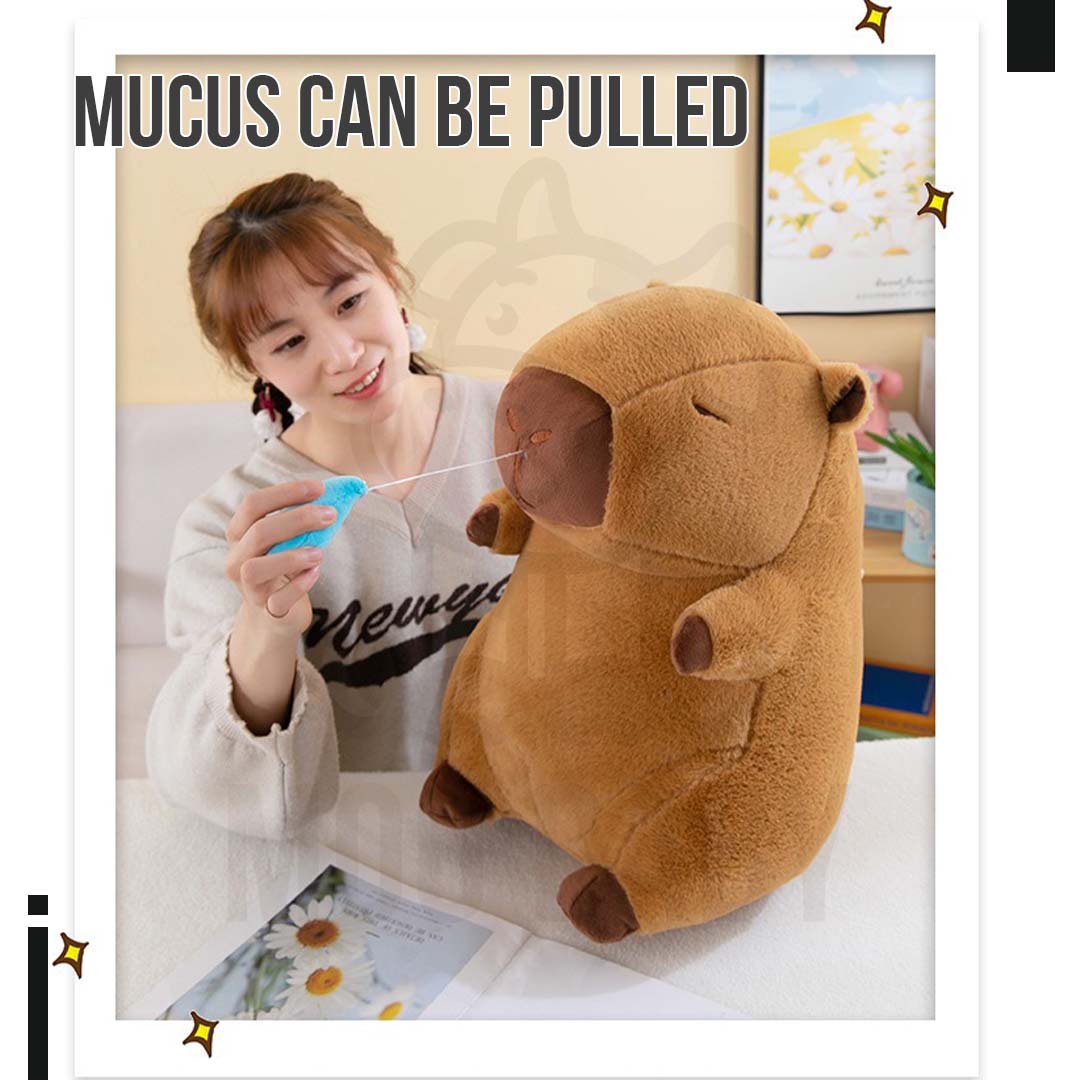 Moo Baby Anak Patung Capibara Running Nose Capybara Plushie Capybara ...