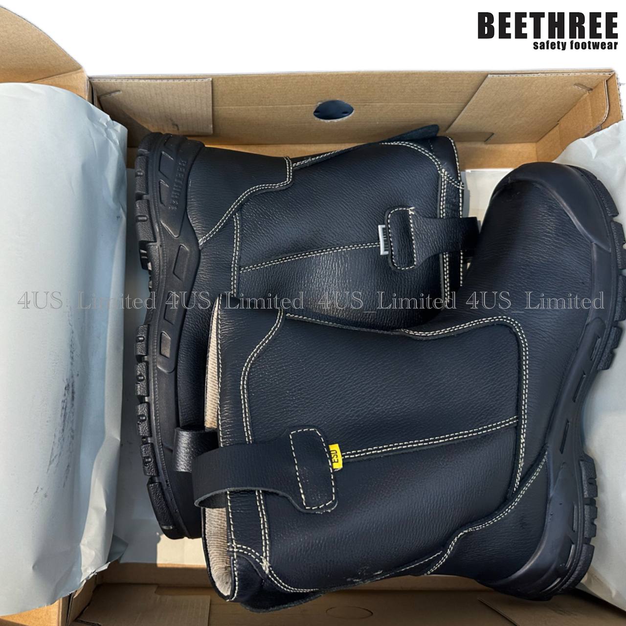 BEETHREE BT-8834 Pull-Up Boot 9.5" High Cut Safety Boots (SIRIM ...