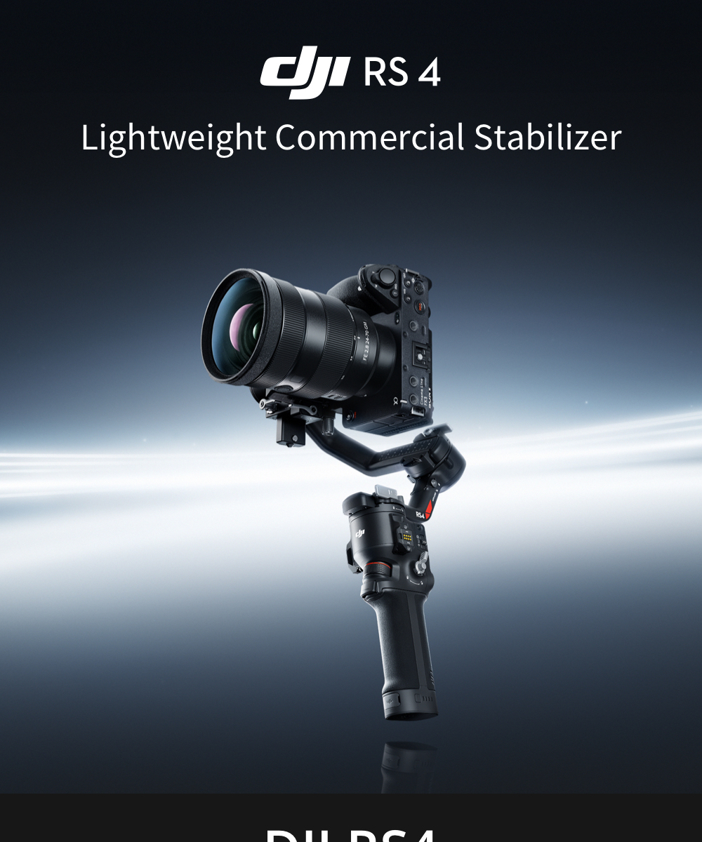 DJI RS 4 - Gimbal Stabilizer | 2nd-Gen Native Vertical Shooting ...