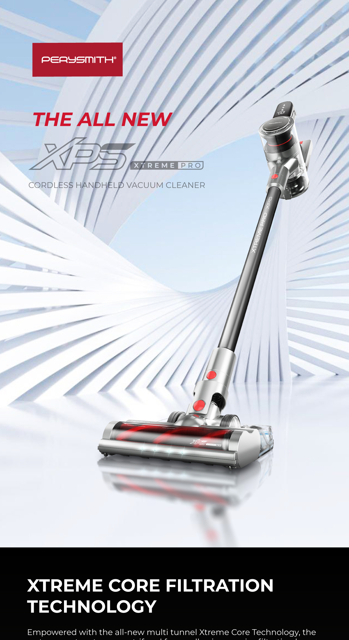 PerySmith Cordless Vacuum Cleaner Xtreme Pro Series XP5 | Shopee Malaysia