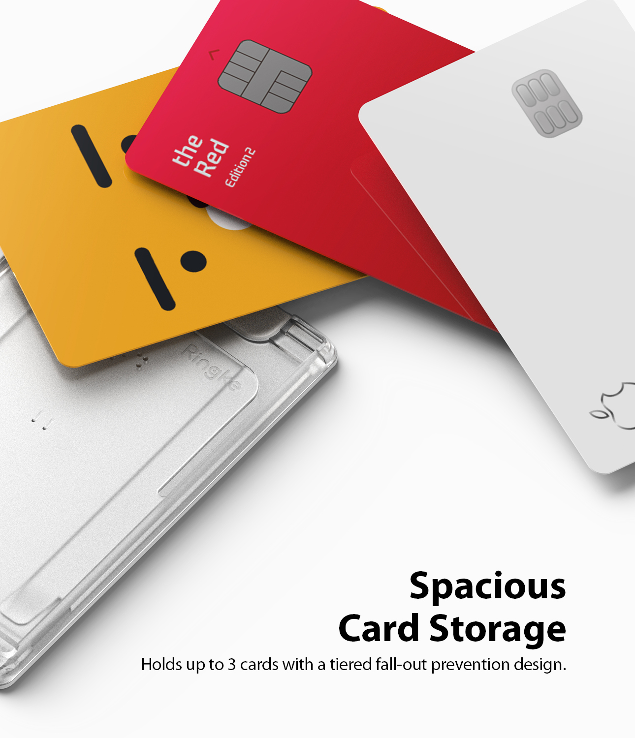 RINGKE® MAGNETIC SLOT CARD HOLDER COMPATIBLE with MagSafe, Slim Premium ...