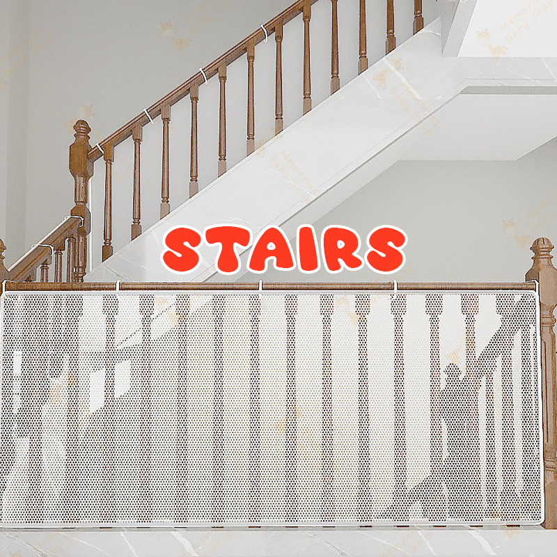 Anti-Falling Net Stair Protection Balcony Stairs Rail Protection Safety ...