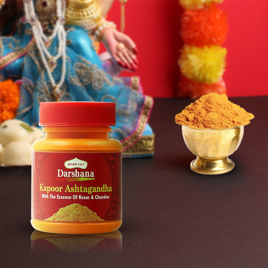 Kapoor Asthagandha Powder to Apply as Pottu/Tilak 50g with the essence ...