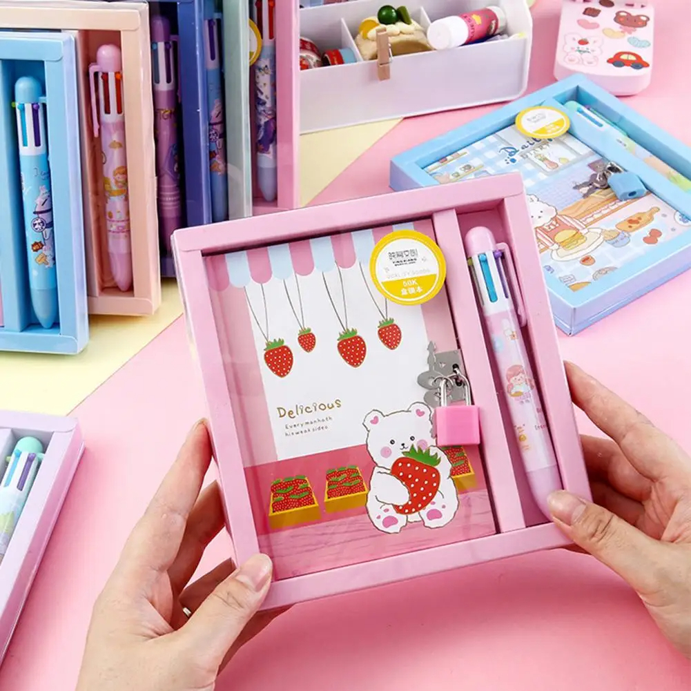EZYLITTLES Kid Diary Notebook with Pen Handbook Children Book Journal ...