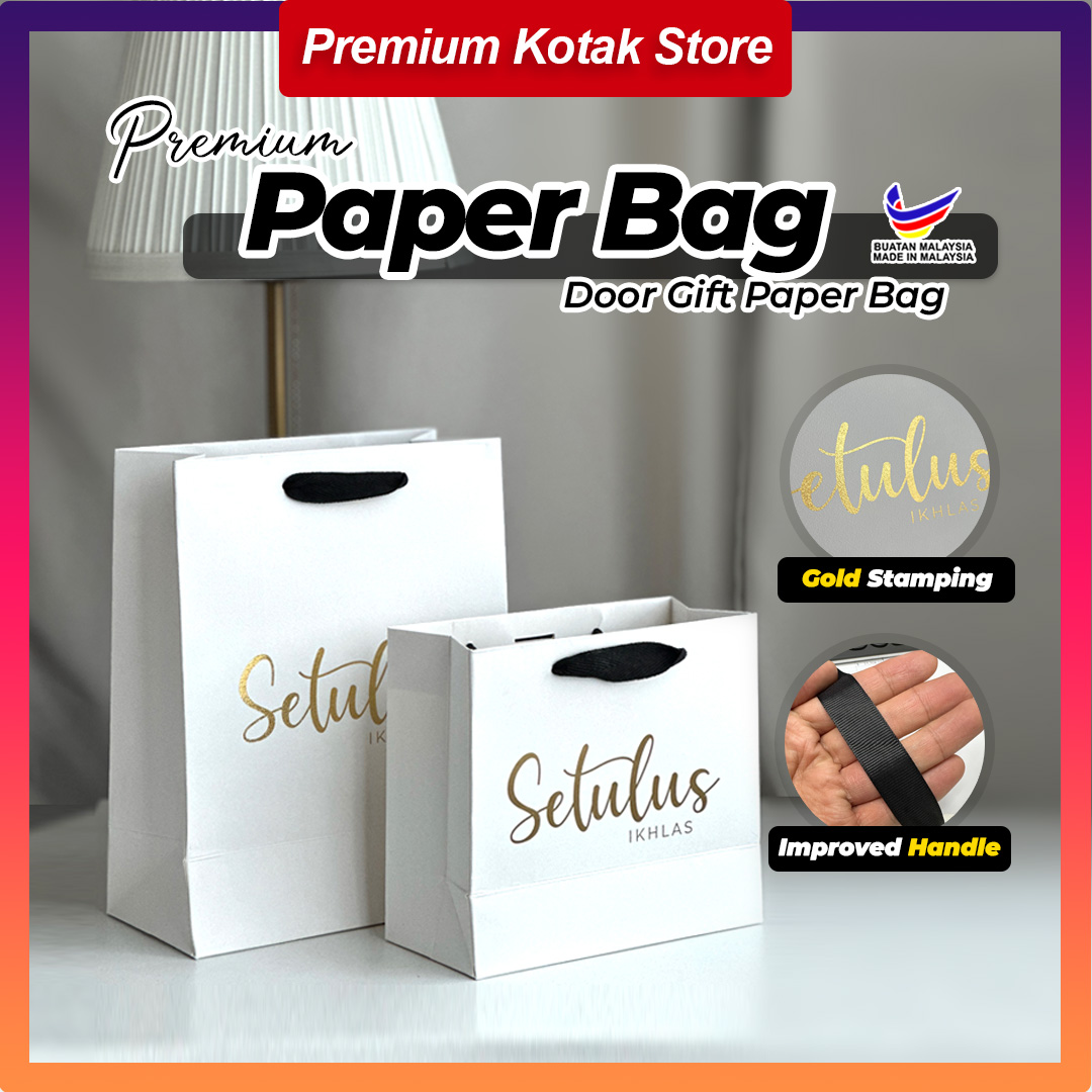 YJL Paper Bag Door Gift Bag Beg Hadiah Khas Beg Hadiah Doorgift Kahwin ...