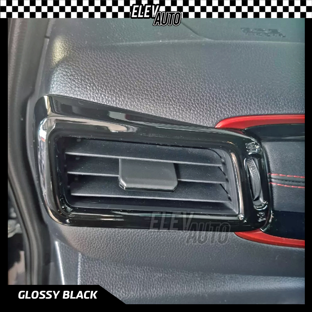 Honda WR-V WRV Side Aircond Vent Trim Cover Interior Trim Carbon Fiber ...