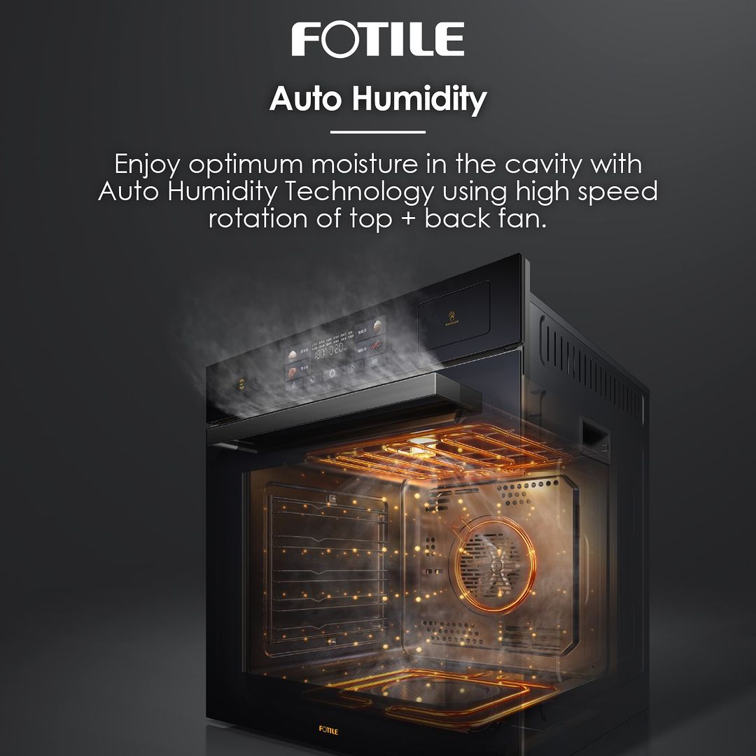 Fotile - HZK72-H1 72L Built-in Combi Oven (Steam, Bake, Air Fry, Dehydrate) 4-in-1 | Shopee Malaysia