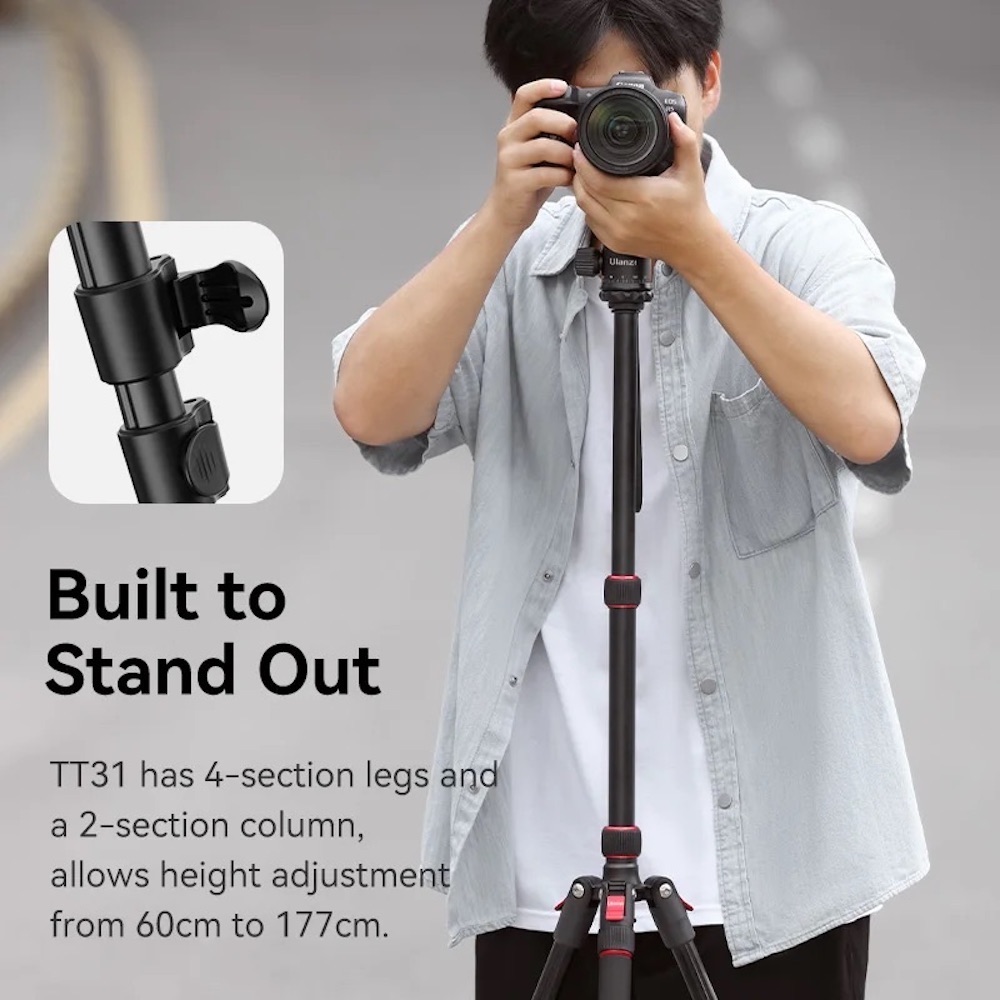 Ulanzi TT31 177cm Claw Quick Release Tripod Stick Monopod for Camera ...