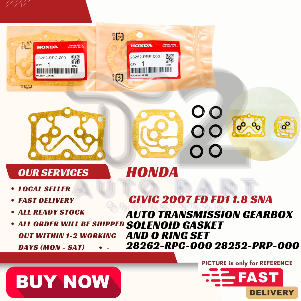 T2 HONDA CIVIC 2007 FD FD1 1.8 SNA AUTO TRANSMISSION GEARBOX SOLENOID ...
