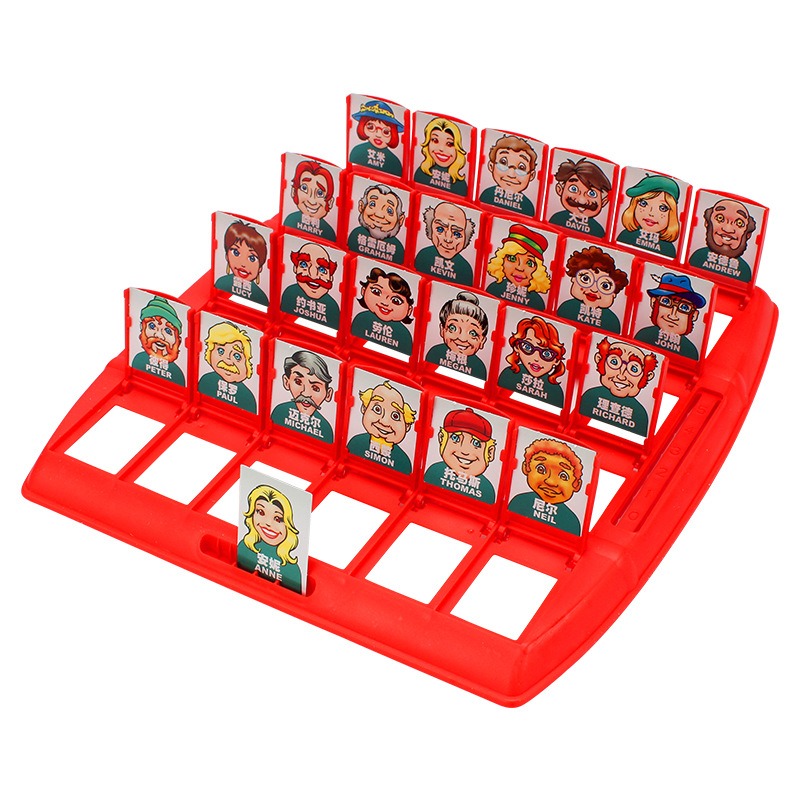Guess Who Is It Board Game Guessing Family interactive Card Game ...