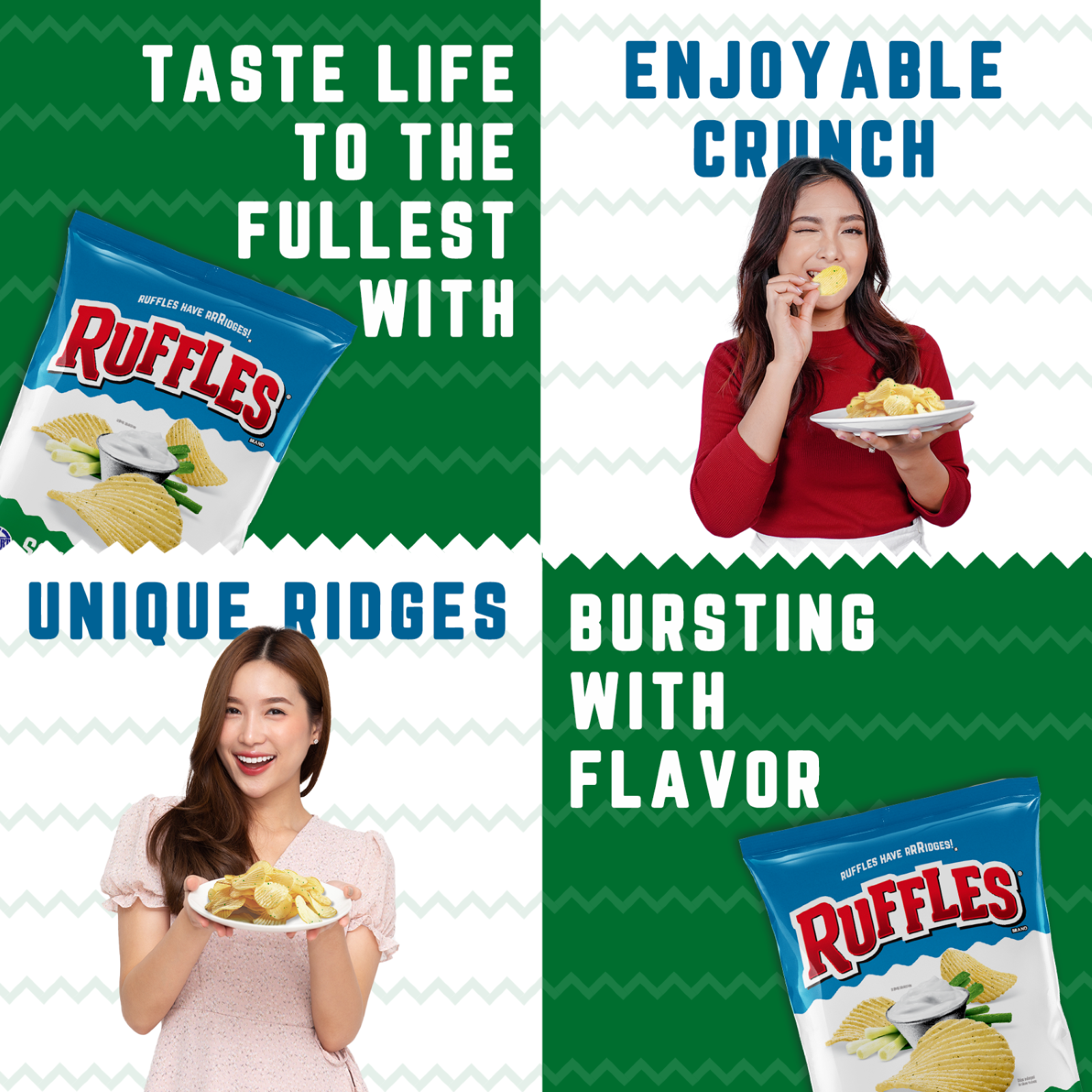 Ruffles Sour Cream & Onion 170g | Shopee Malaysia