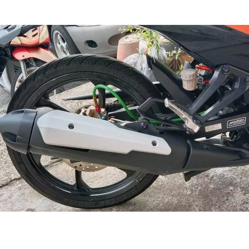 YAMAHA Y15 Y15ZR Muffler Side Cover Vietnam Style Protector Exhaust ...