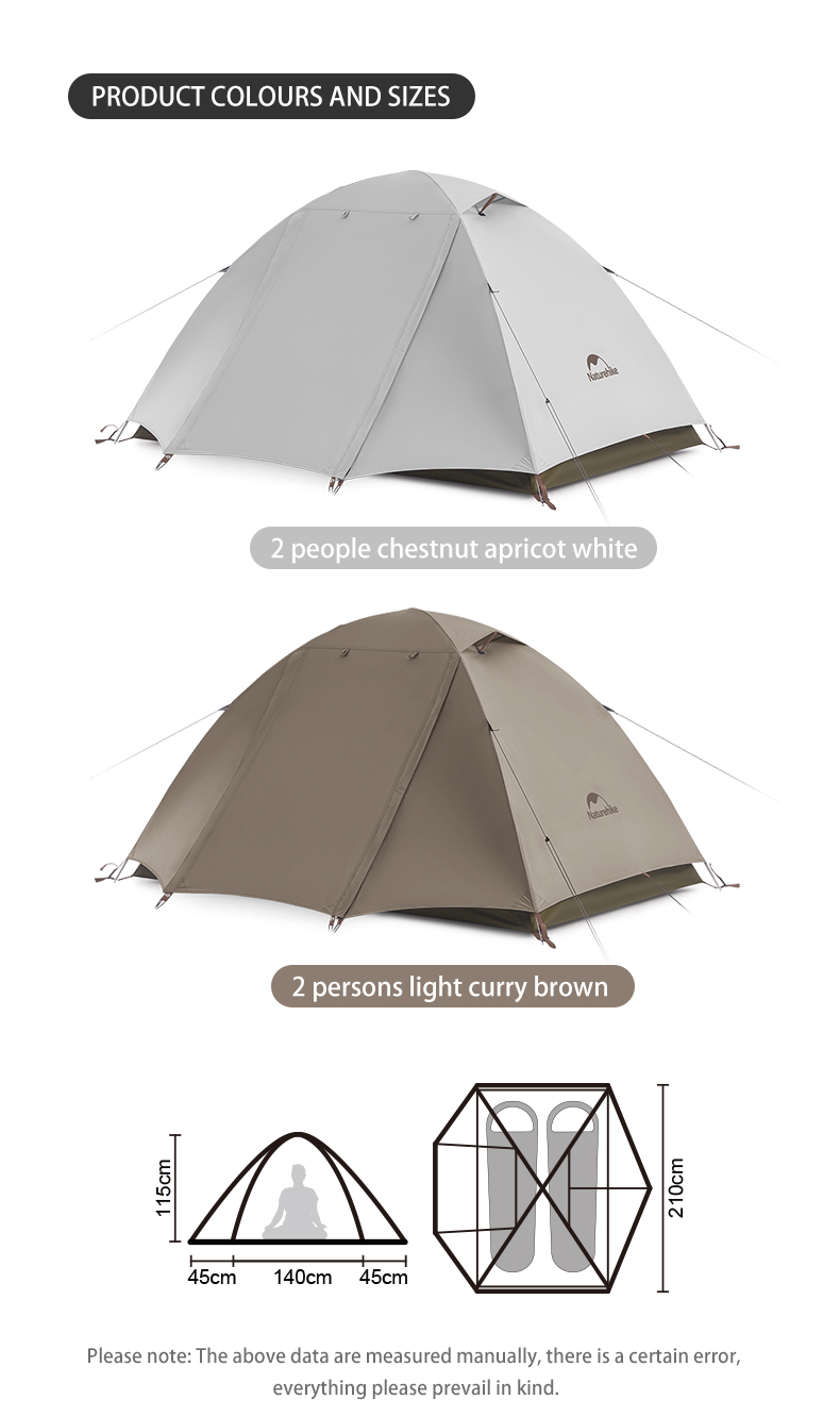 Naturehike Cloud-Creek Series Tent 2 Person / 3 Person | Shopee Malaysia