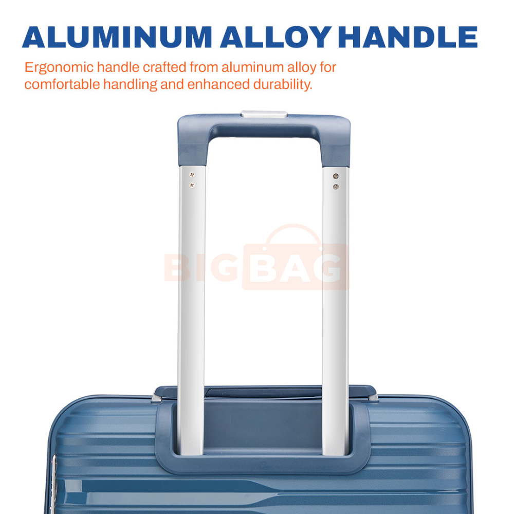 BIG BAG Sprinter Luggage 3 in 1 (20" + 24" + 28") (PP) Unbreakable ...