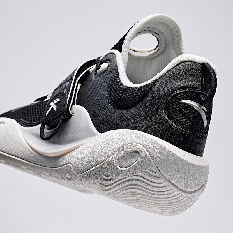 ANTA Men Splash 6 LITE BASKETBALL SHOES 1124B1608-2- Black/Paper White ...