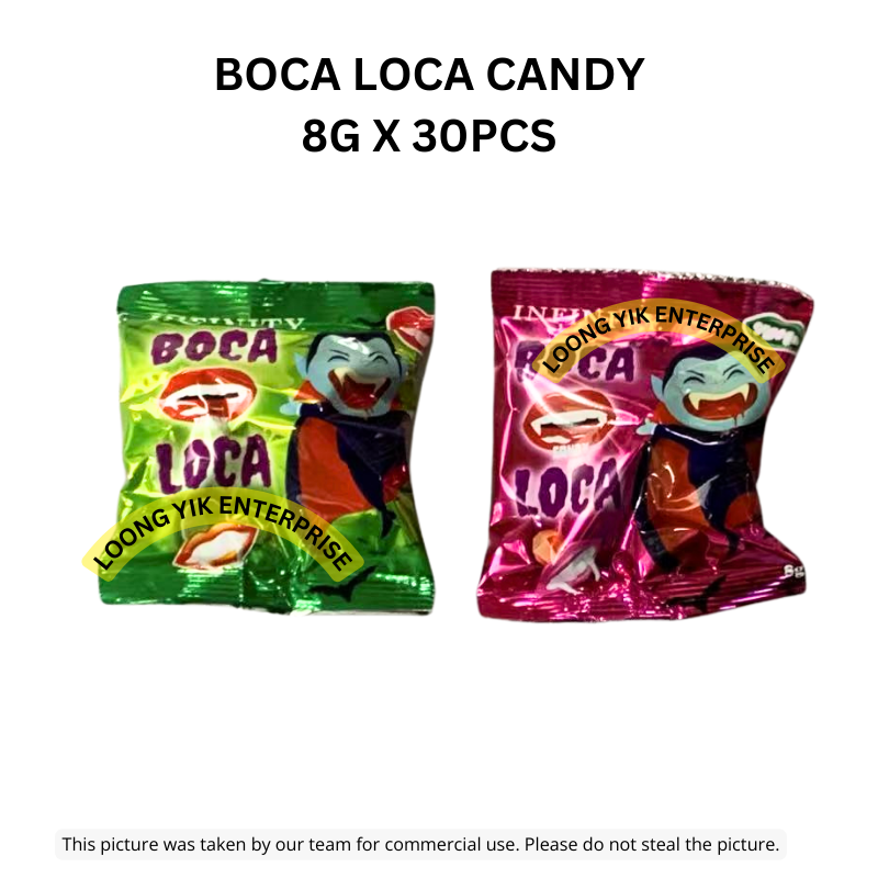 BOCA LOCA CANDY 8G X 30PCS HALAL | Shopee Malaysia