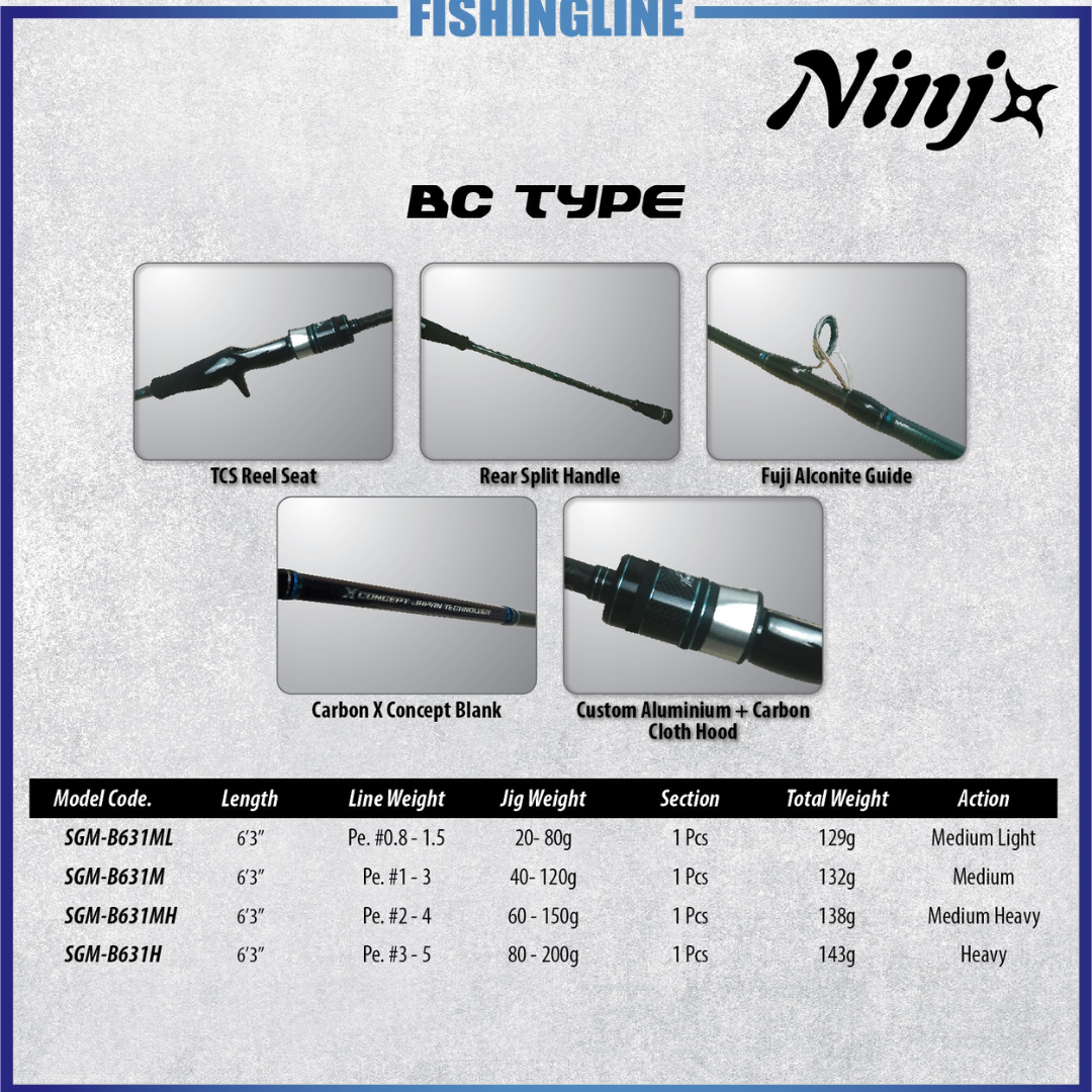 "NEW!!"NINJ SHINIGAMI HOLLOW ROD[X CONCEPT JAPAN TECHNOLOGY] | Shopee ...