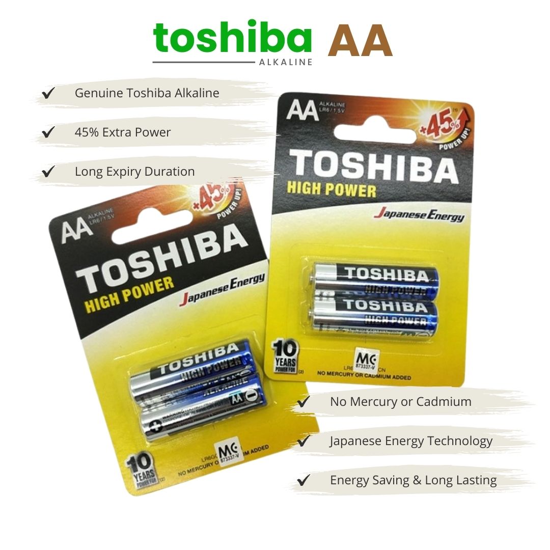 Toshiba Heavy Duty Genuine Powerful Long Lasting Energy Saving High ...