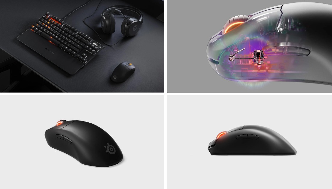 SteelSeries PRIME WIRELESSS / Wired Precision Esports Gaming Mouse Mice ...