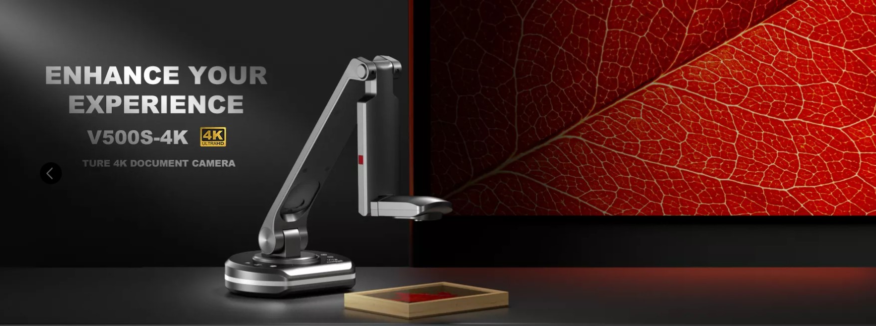 Joyusing V500S-4K Visualizer | Ultra Portable Document Camera | Object ...