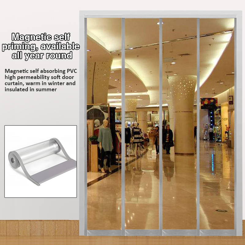 Magnetic PVC Curtain Freezer Room Curtain Room Curtain Partition ...