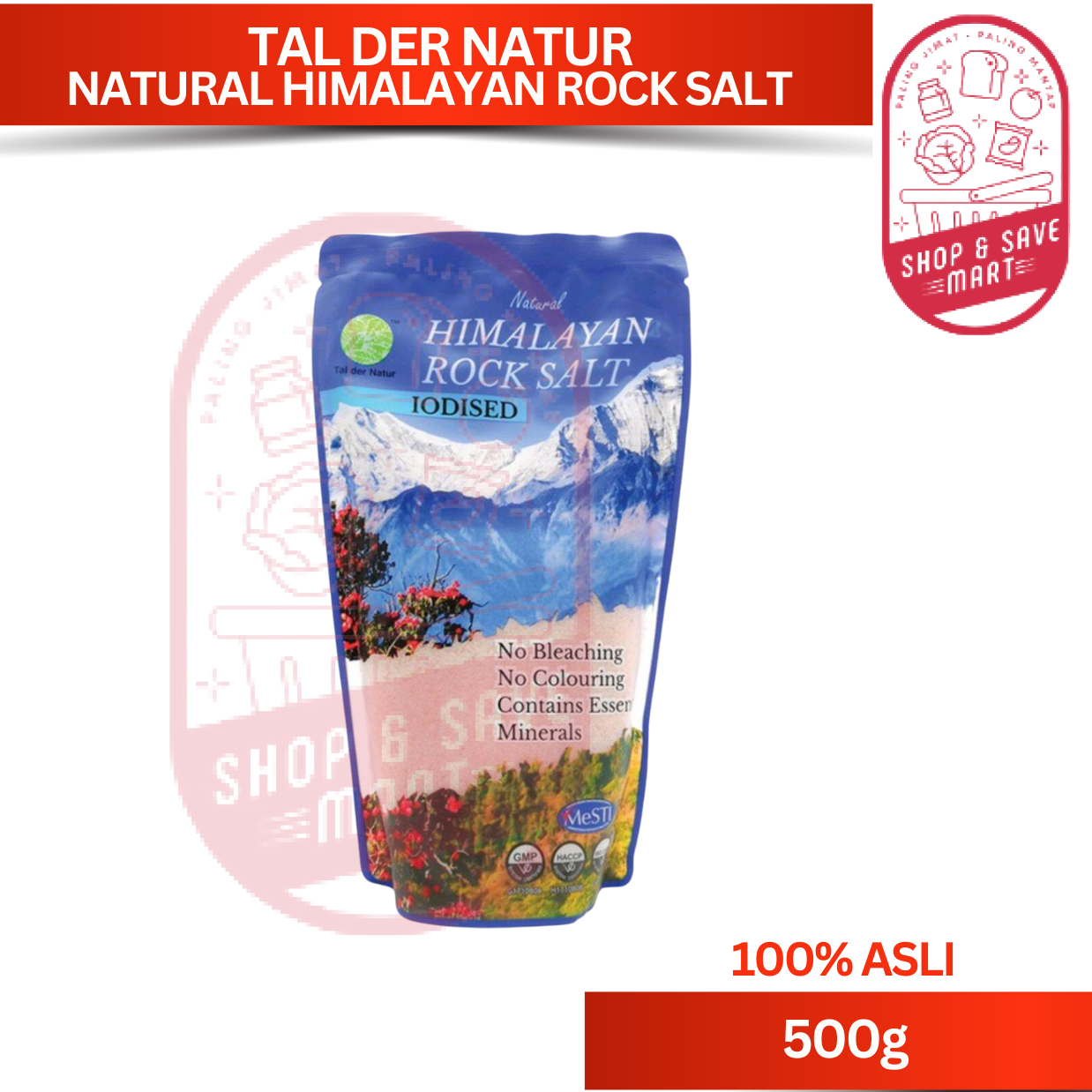 Tai der Natur - Natural HIMALAYAN ROCK SALT - 500g / Garam Batu ...