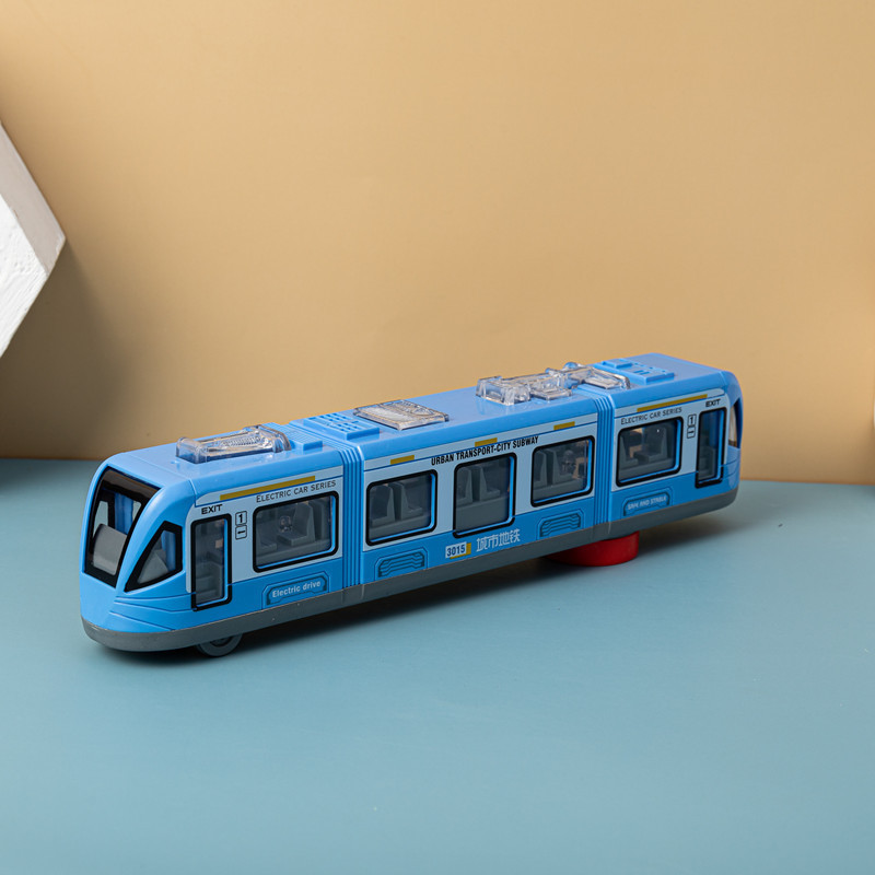 Electric Train Subway Toys LED Lights Sounds Kids Collection Play ...