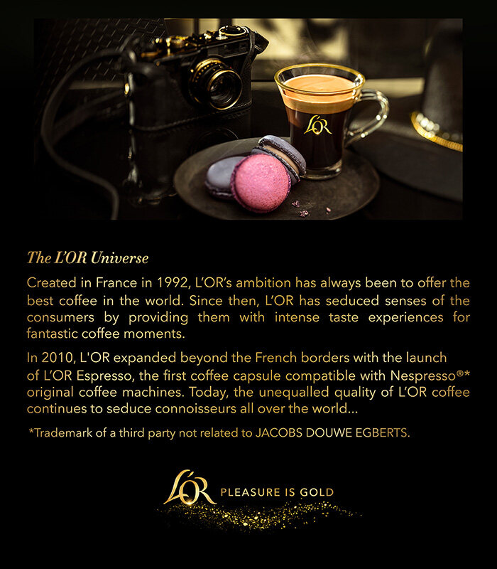 L’OR Espresso Lungo Estremo Intensity 10 Coffee Capsules- Compatible ...