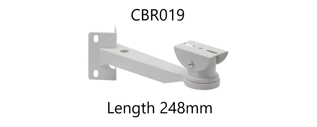 Outdoor CCTV Camera Metal Housing Bracket Load 5kg Max Corner Wall use ...