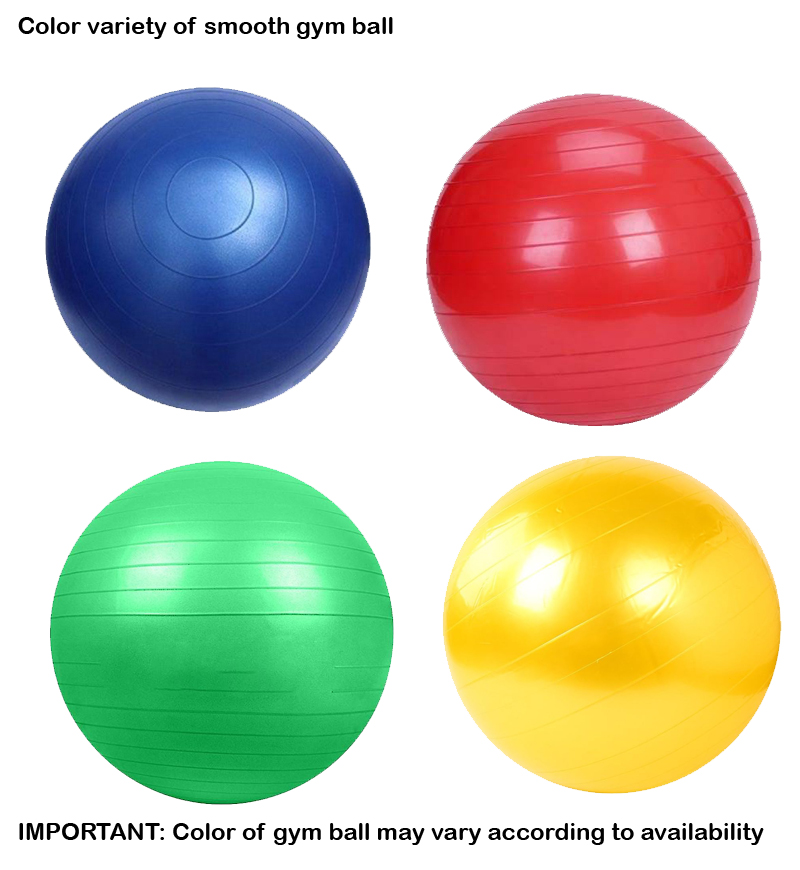 Sensory Gym Ball Anti-Burst Ball 75cm 100cm (Smooth or Gentle spiky ...