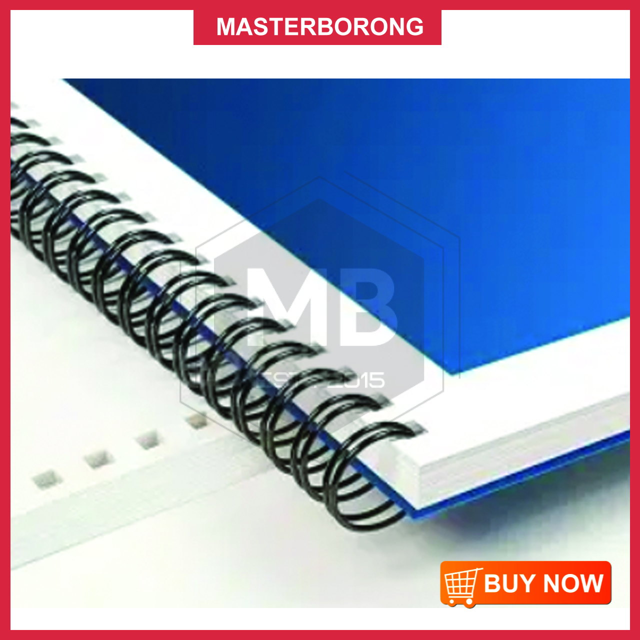 masterborong Wire Comb Binding Comb Steel Wire Binding Spines Wire O ...