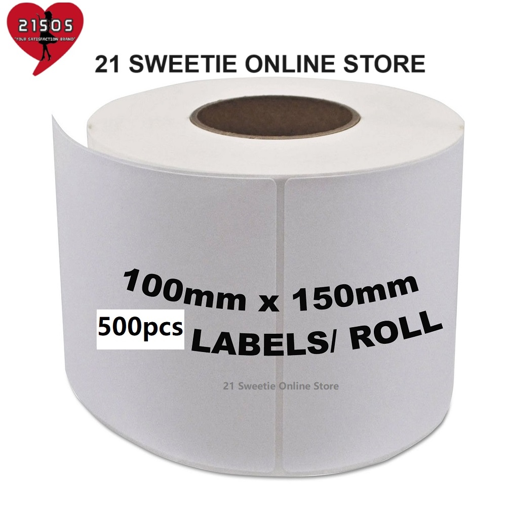 Premium Blank Barcode Label 100x150mm Sticker 100x150 Avery AP Strong ...