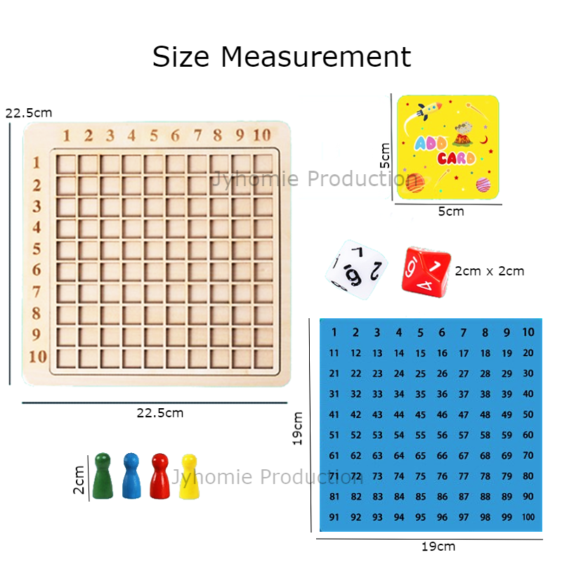 Board Game Math Toys Board Game for Kid Children Puzzle Kid Toy ...