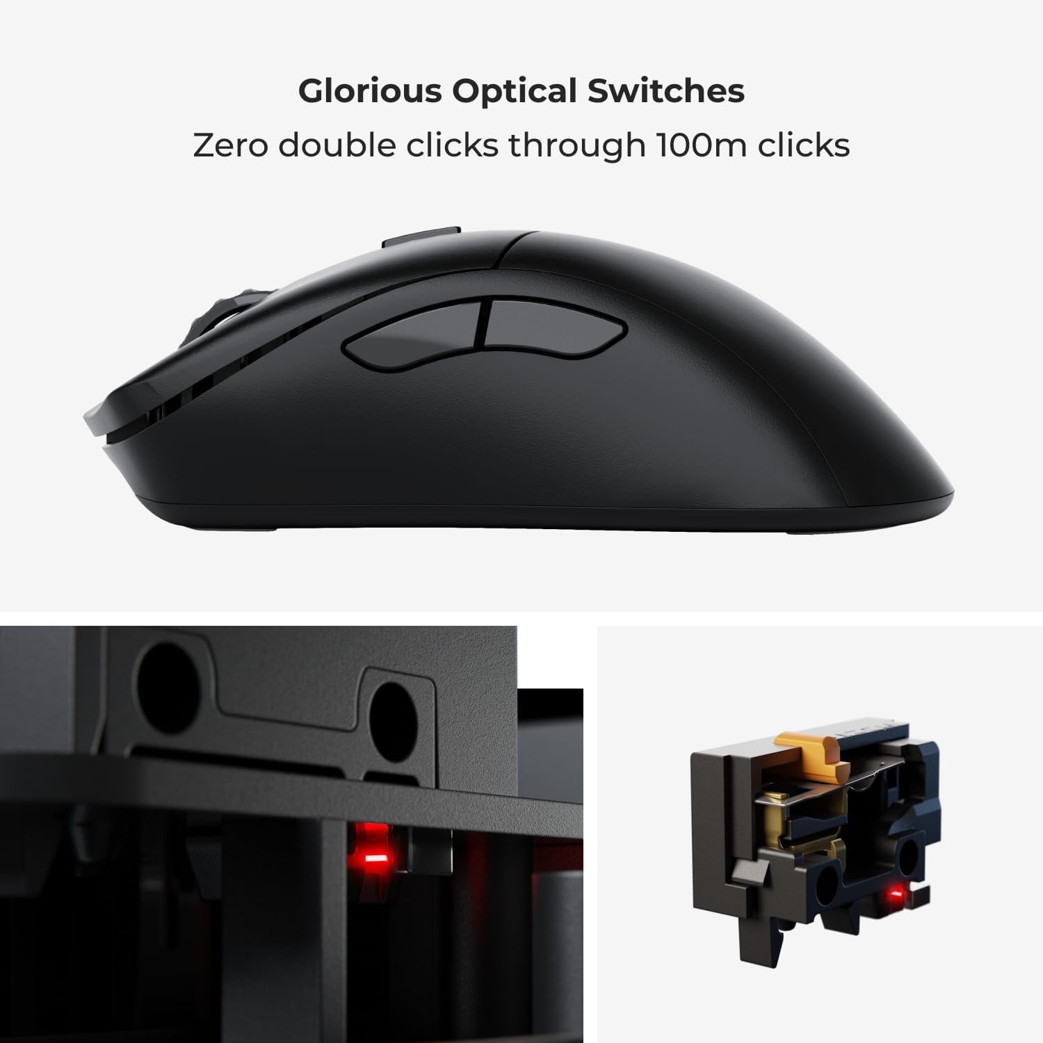 GLORIOUS Model D 2 Pro 4KHz/8KHz Edition Competitive Wireless Gaming ...