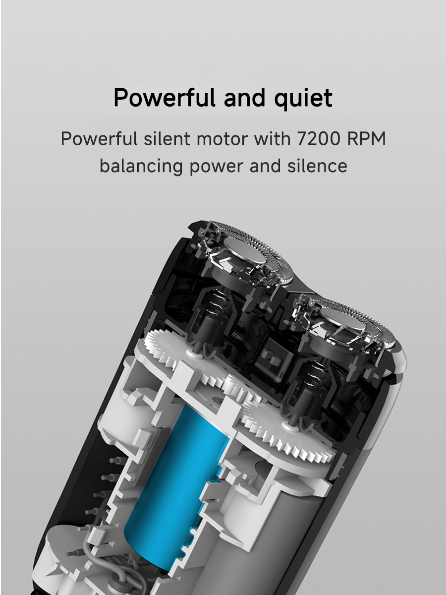 Xiaomi Mijia Electric Shaver S100 Portable Shaving Razor Waterproof ...