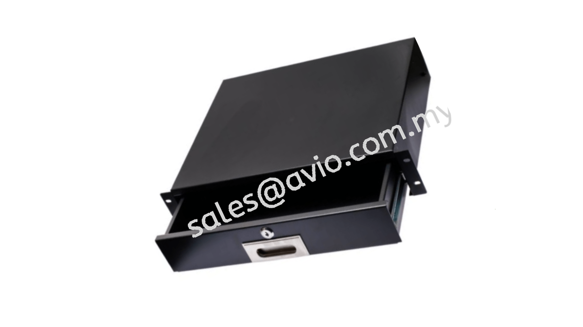 2U Server Rack Drawer 19" 19 Inch Standard Size Rack Mount Drawer Case ...