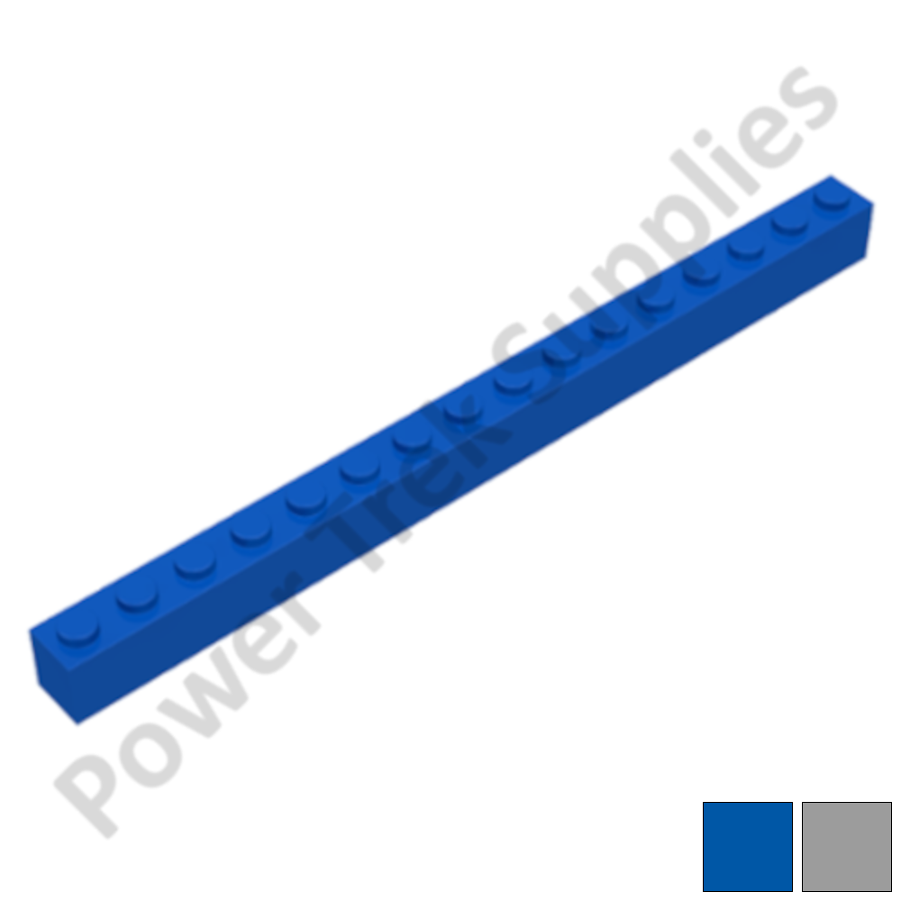 Lego Compatible - Brick 1 x 16 - 2465 | Shopee Malaysia